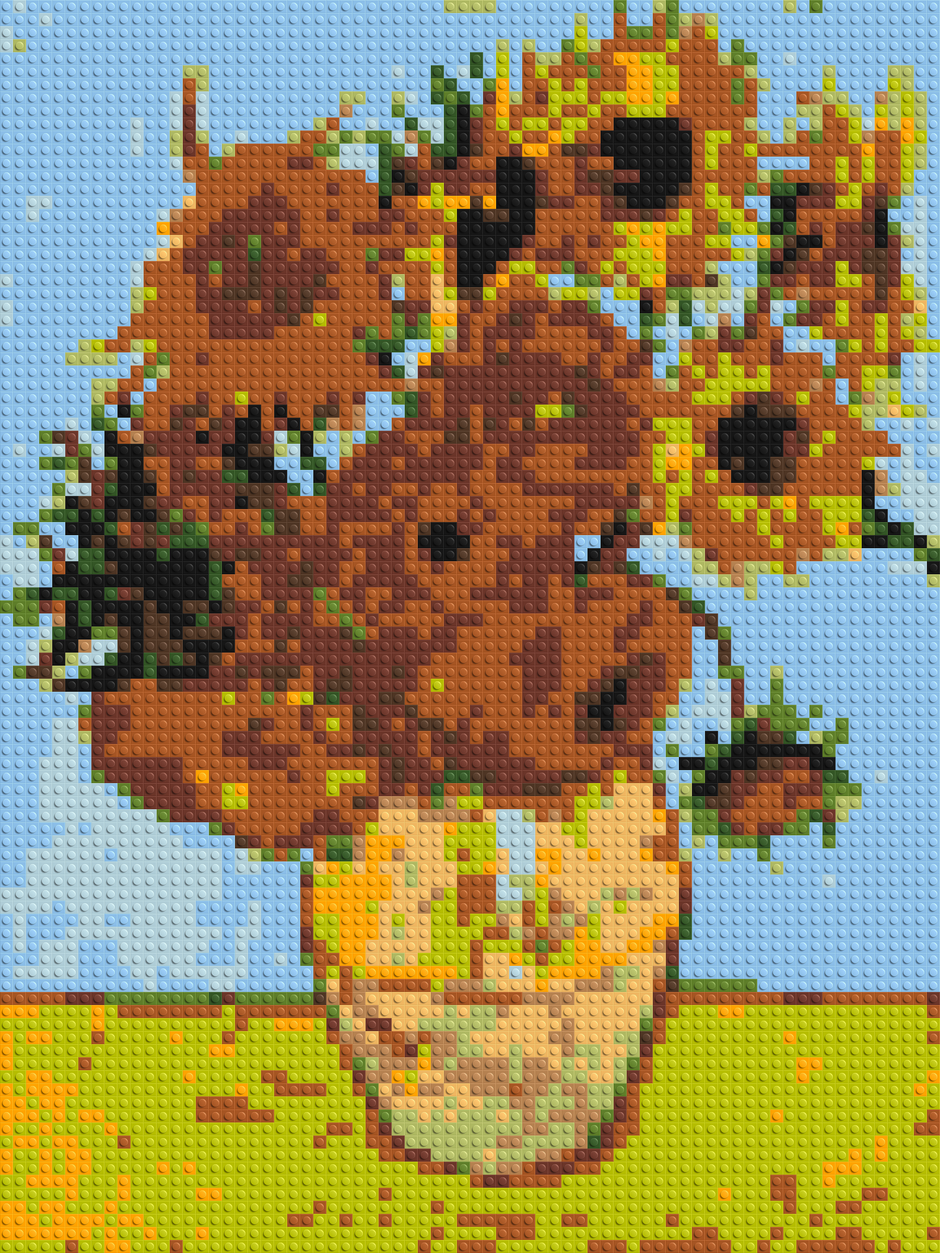 Personalised Brick Mosaic Art - Brick Me UK