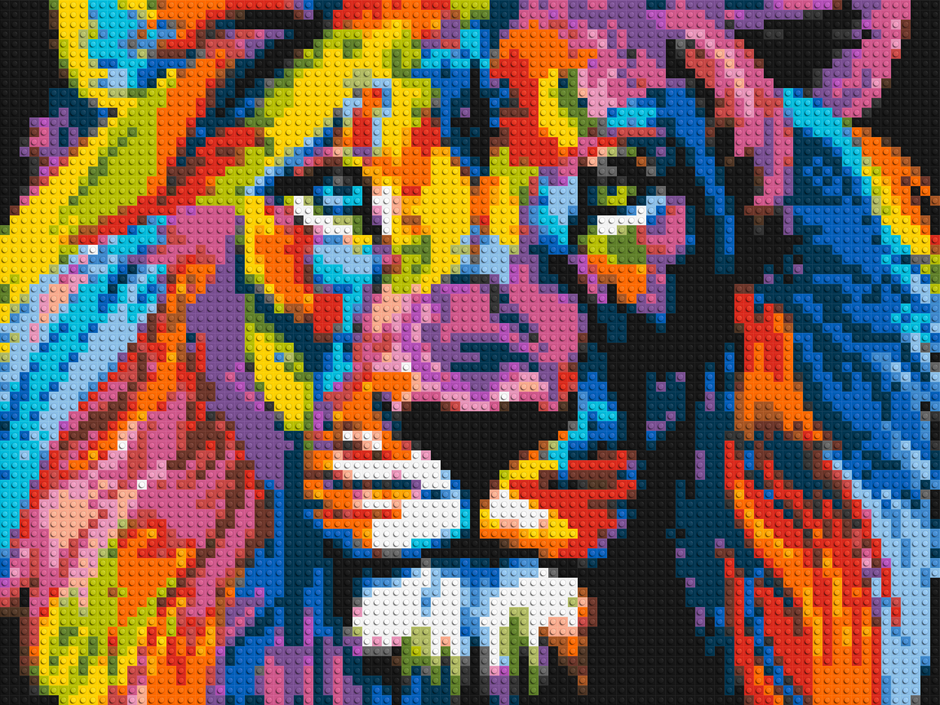 Personalised Brick Mosaic Art - Brick Me UK